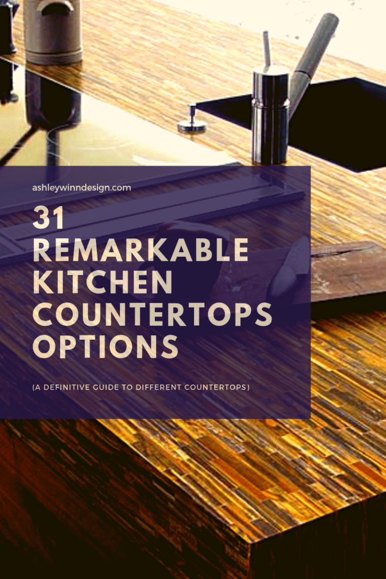 31 Remarkable Kitchen Countertops Options
