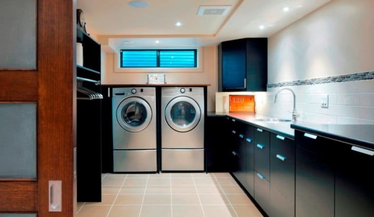 20+ Functional Basement Laundry Room Ideas - Home Decor