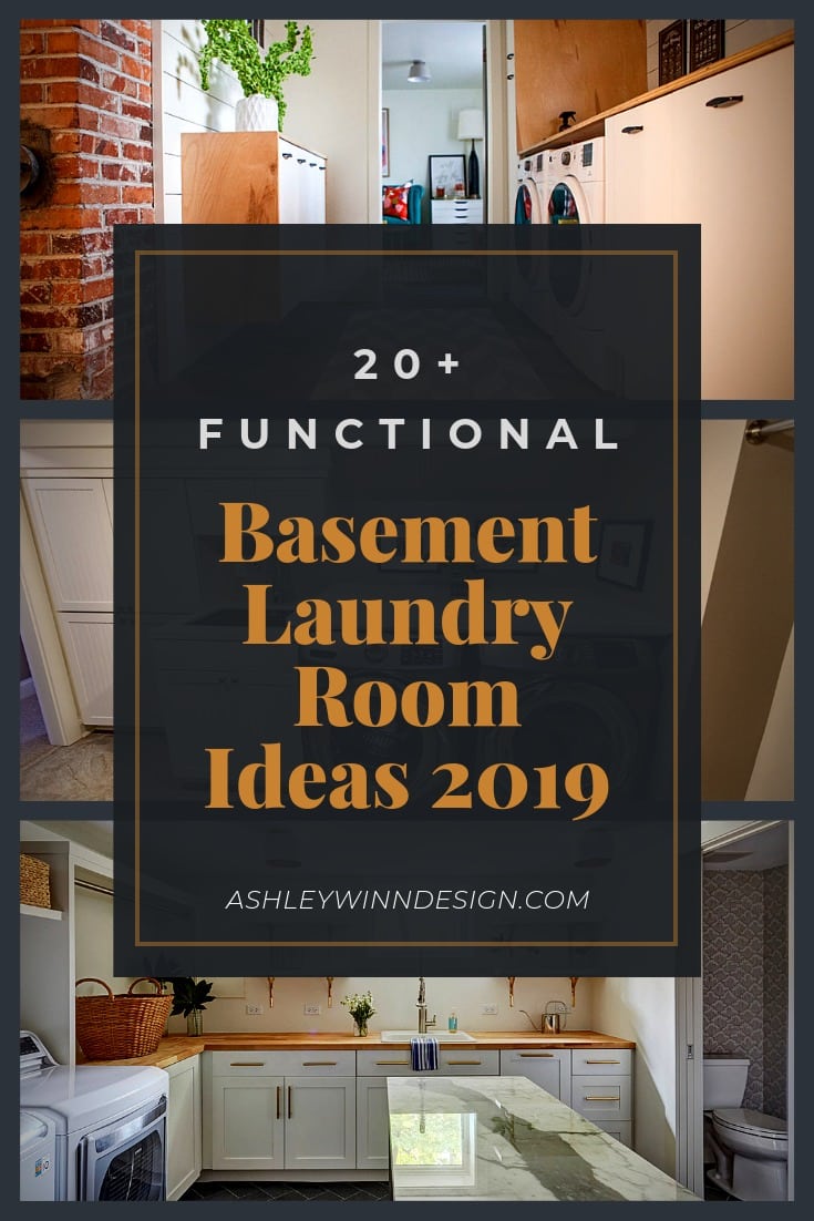 20+ Functional Basement Laundry Room Ideas - Home Decor