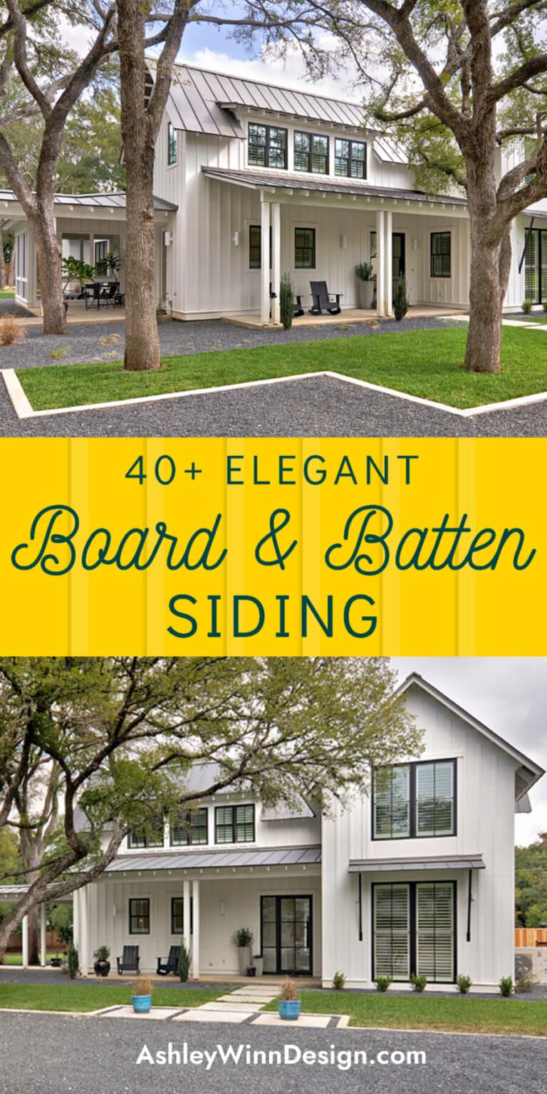 40+ Board And Batten Siding Ideas - Costs, Pros, Cons, & How To Install
