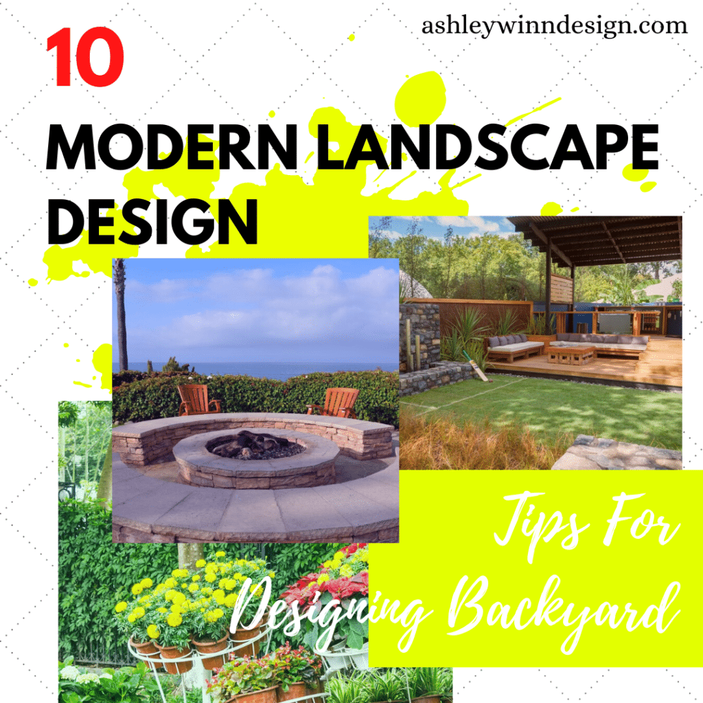 10 Modern Landscape Design Ideas (Tips For Designing Backyard)