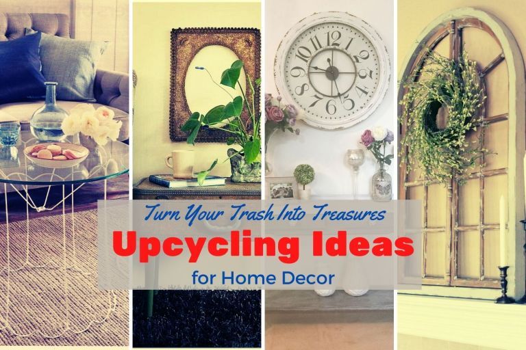 Clever Upcycling Ideas to Turn Trash Into Treasures For Home Decor