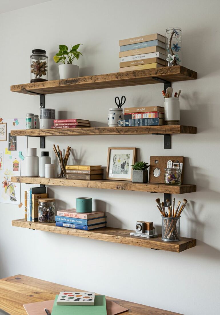 Small Shelf Decor Ideas for Apartments - Home Decor