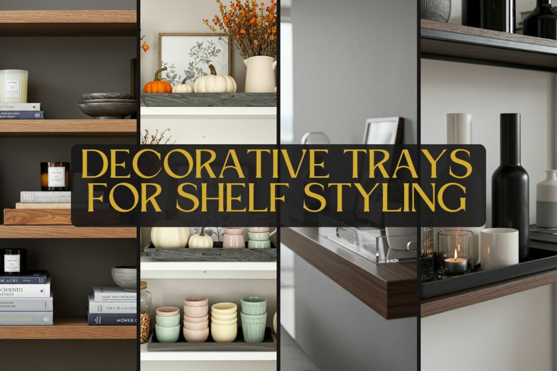 Decorative Trays for Shelf Styling in 2025