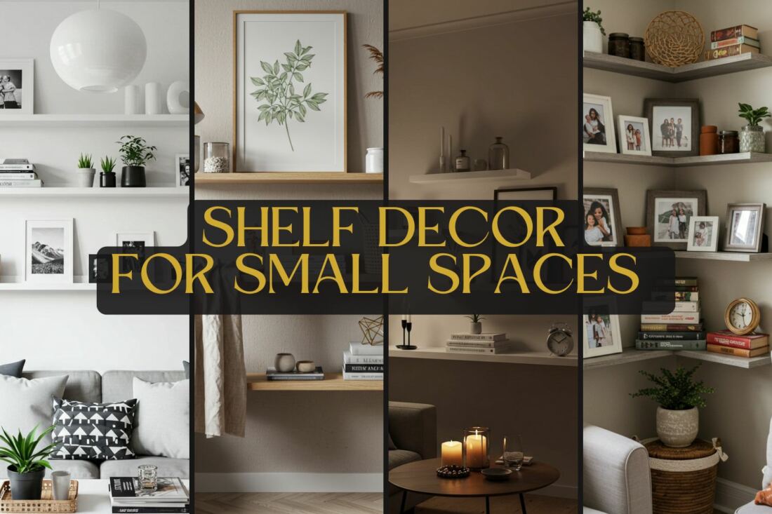 Shelf Decor for Small Spaces | Functional and Stylish in 2025
