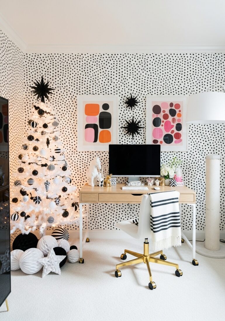 Stunning White Christmas Tree Ideas | Beyond the Blank Canvas