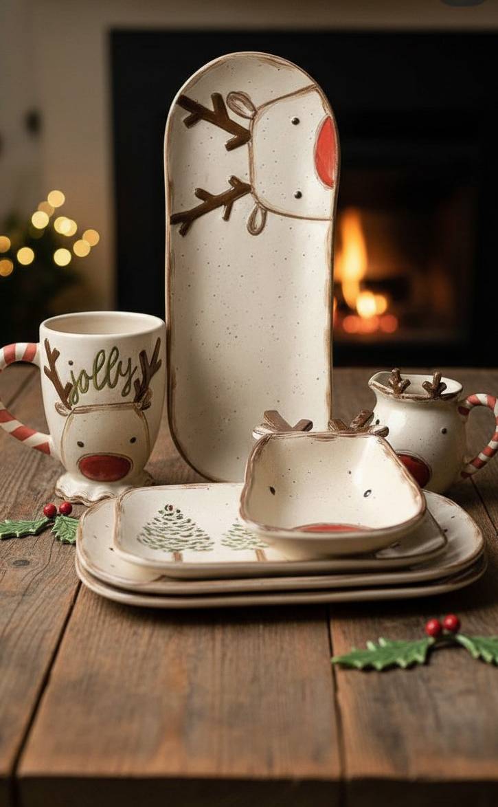 39 Creative Christmas Pottery Ideas for a Handmade Holiday