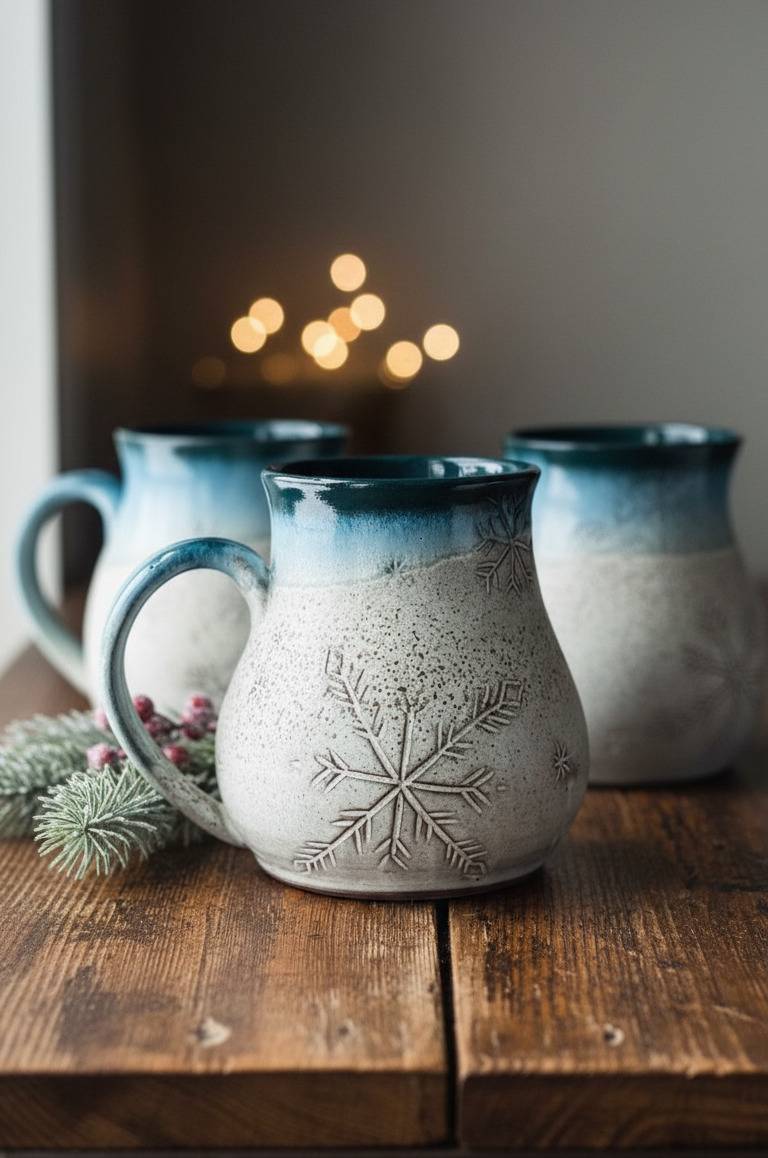 39 Creative Christmas Pottery Ideas for a Handmade Holiday