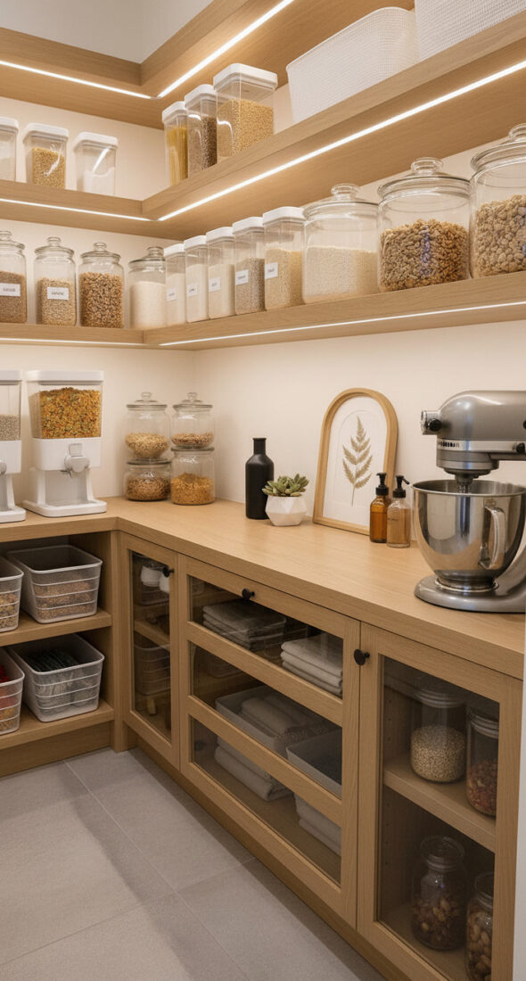 The Pristine Luxury Minimalist Pantry: A Design Guide