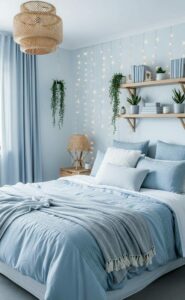 27 Aesthetic Blue Bedroom Decor And Expert Styling Tips