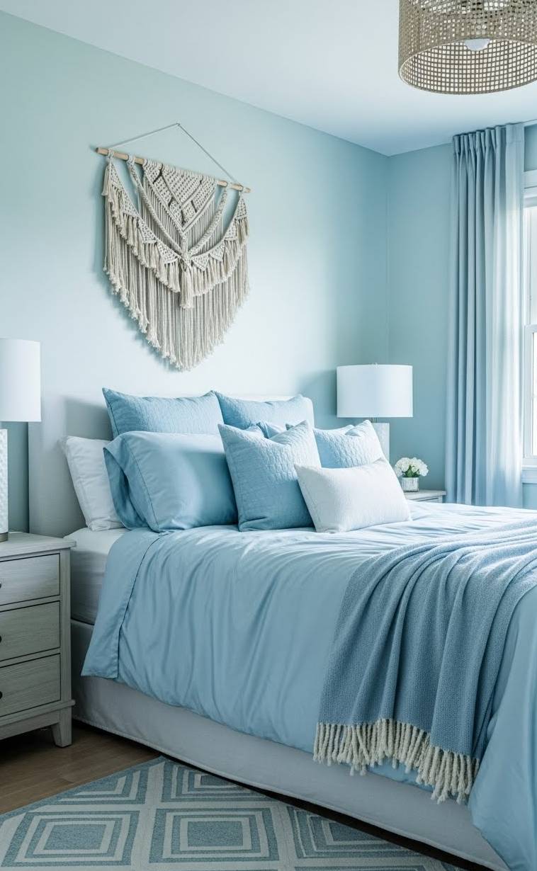 27 Aesthetic Blue Bedroom Decor And Expert Styling Tips