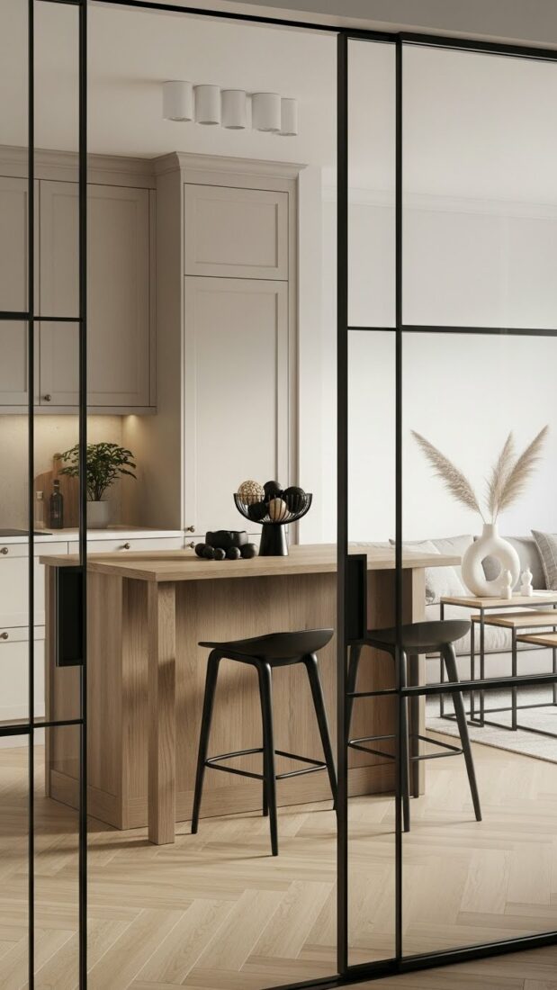 45 Glass Partition Walls for Larger, Brighter, & More Intentional Home