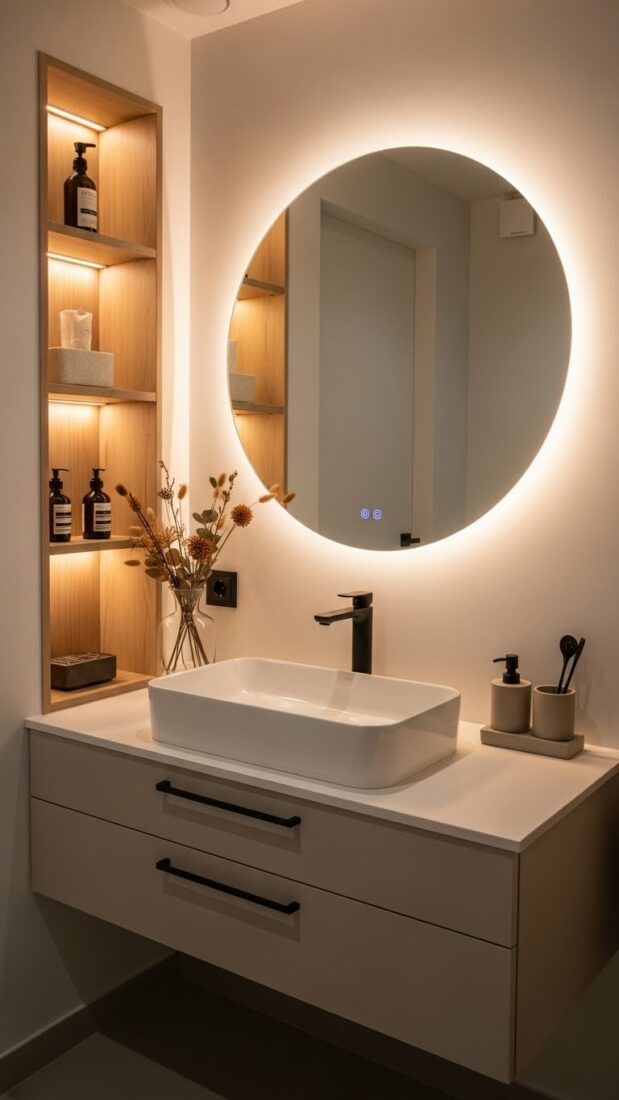 33 Sophisticated Luxury Small Bathroom Ideas for High-End Style
