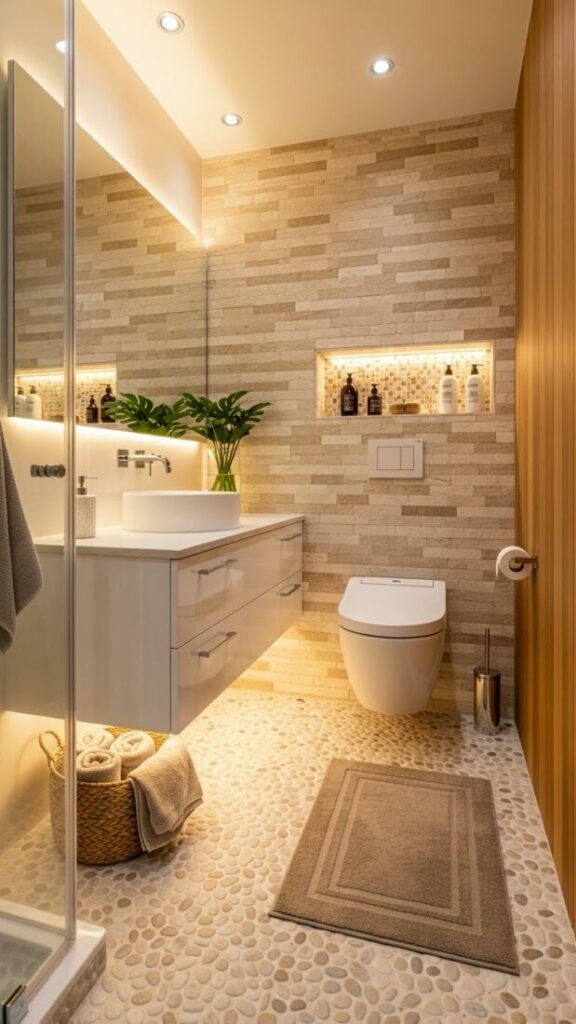 33 Sophisticated Luxury Small Bathroom Ideas for High-End Style